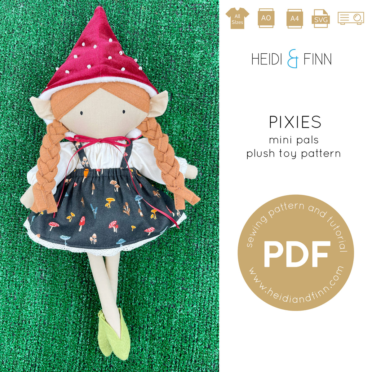 Mini Pals Pixies – Heidi&Finn