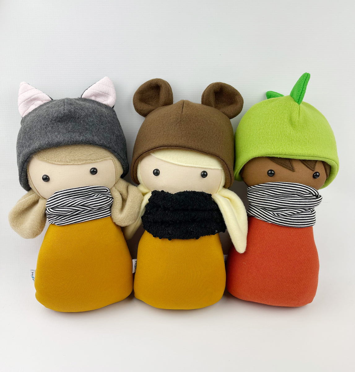 Cuddle Dolls sewing patterns – Heidi&Finn