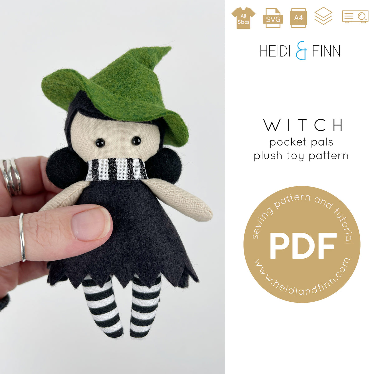 Pocket Pals- WITCH – Heidi&Finn