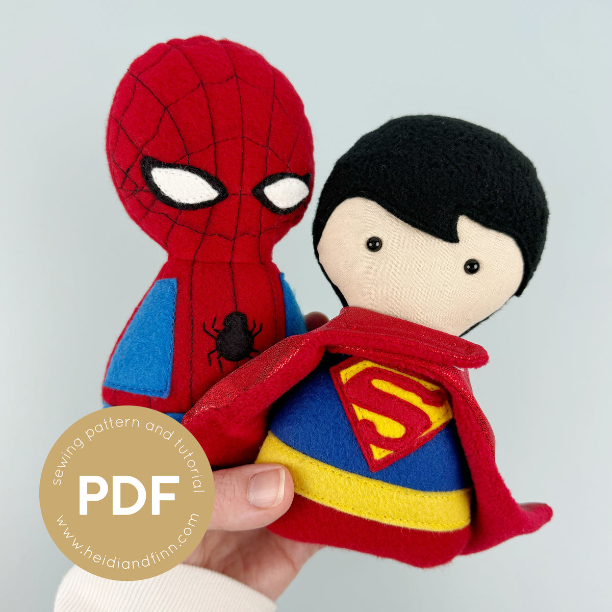 Cuddle Dolls - MINI Superhero 1 – Heidi&Finn
