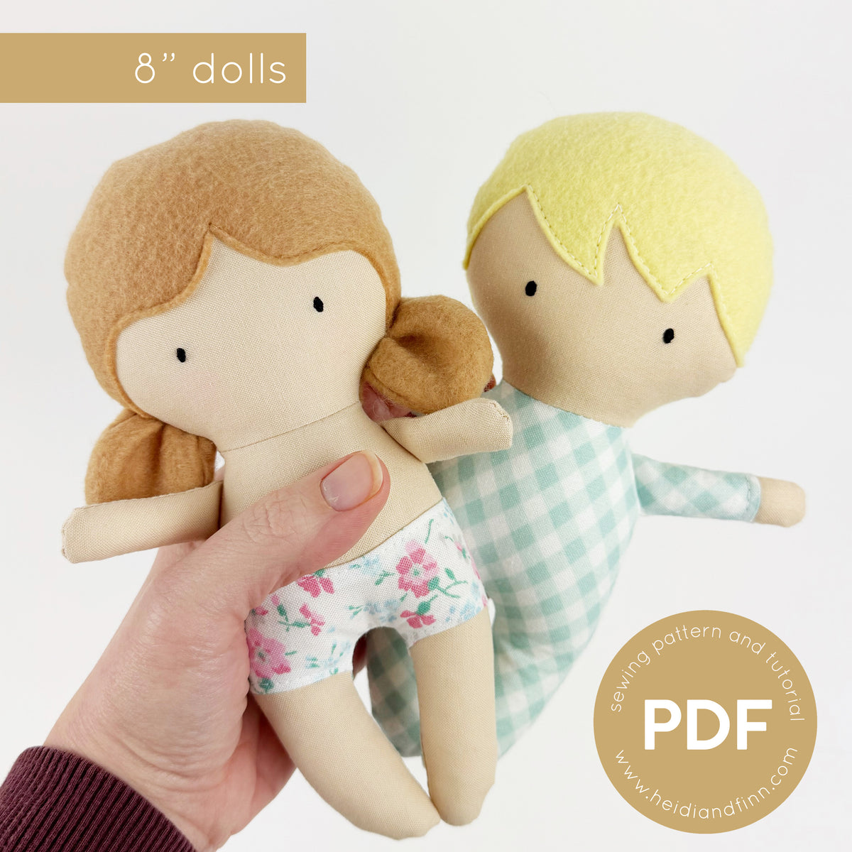 Mini Pals BABY doll - 8" doll – Heidi&Finn