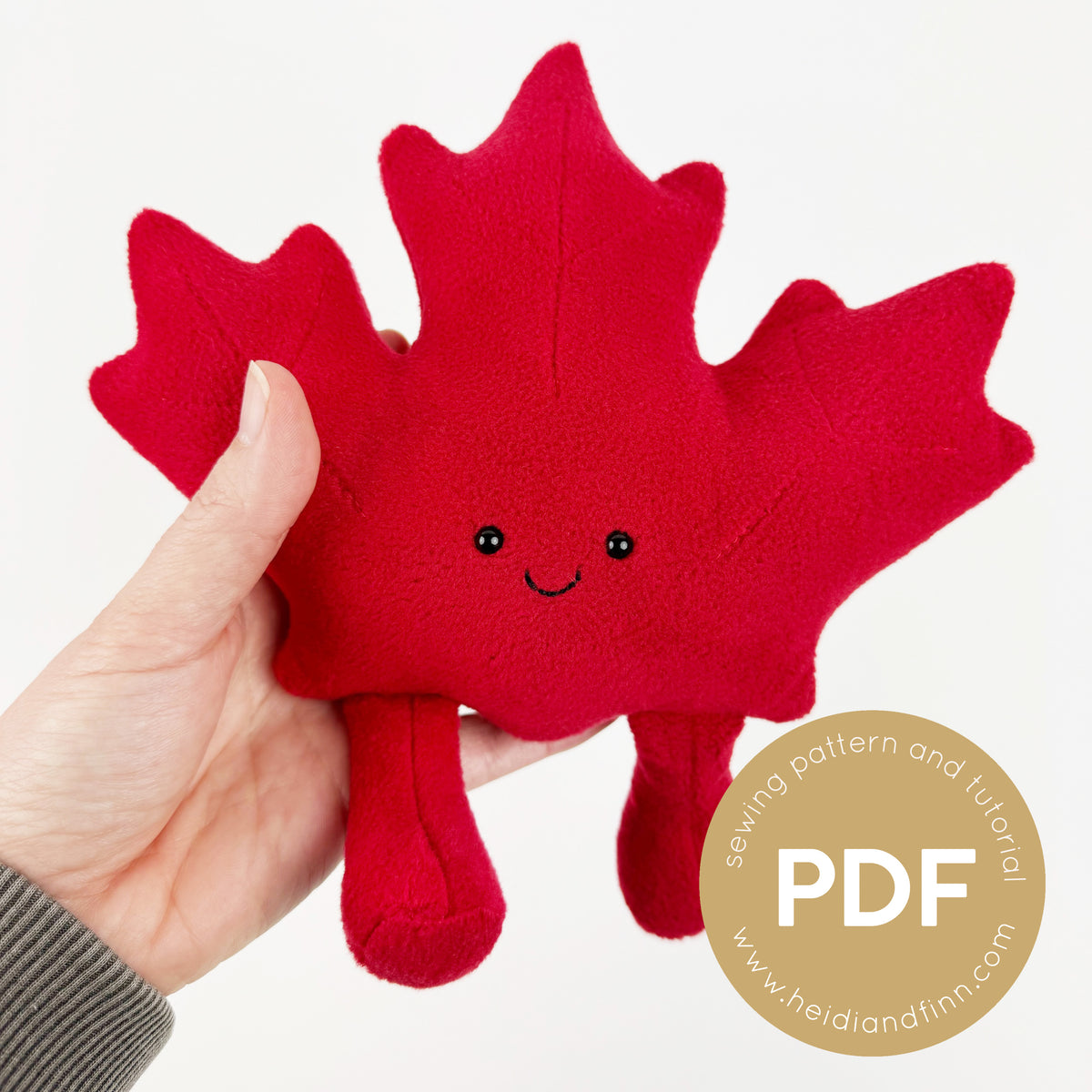 Maple Leaf plush – Heidi&Finn