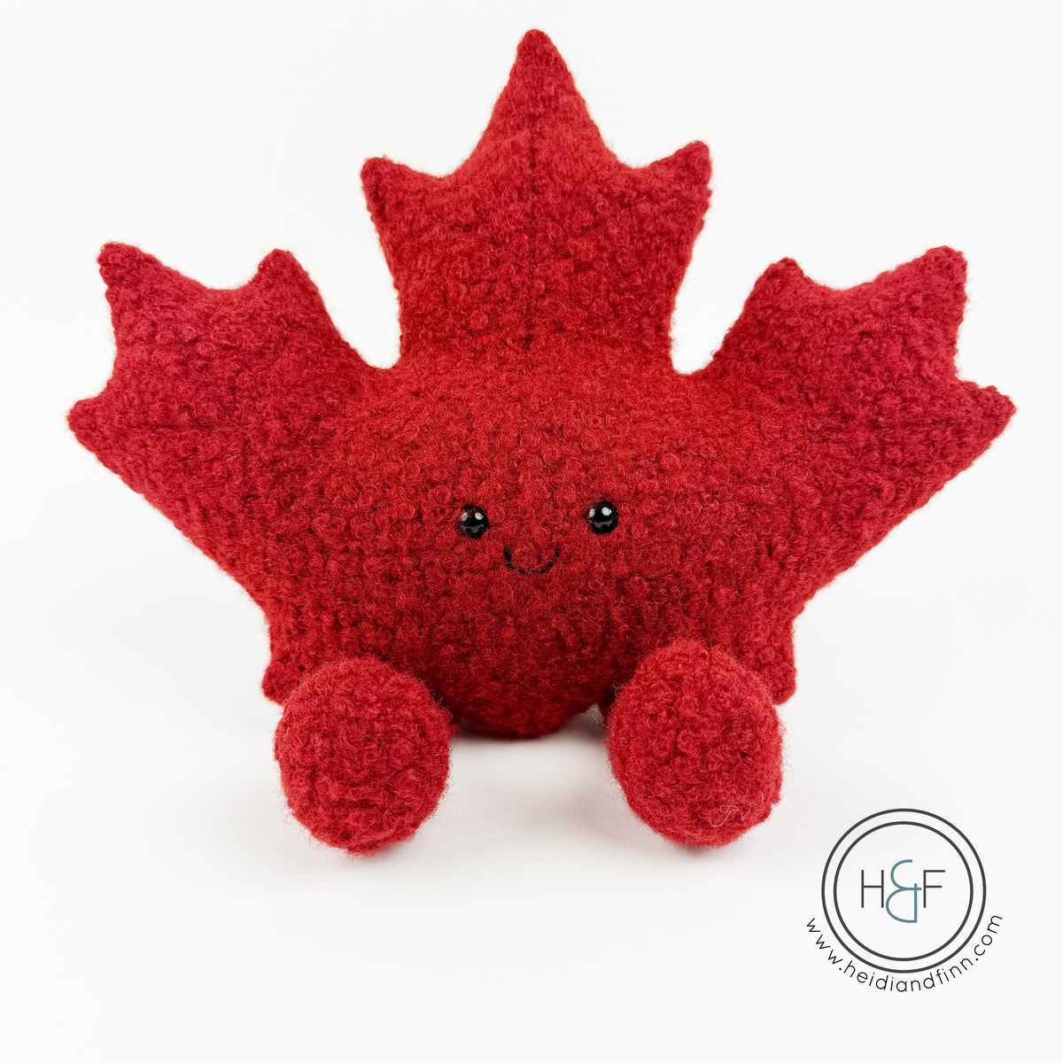 Maple Leaf Plushie - Large – Heidi&Finn