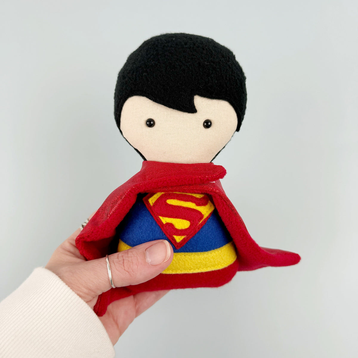 Mini Cuddle Doll Superhero -superman – Heidi&Finn
