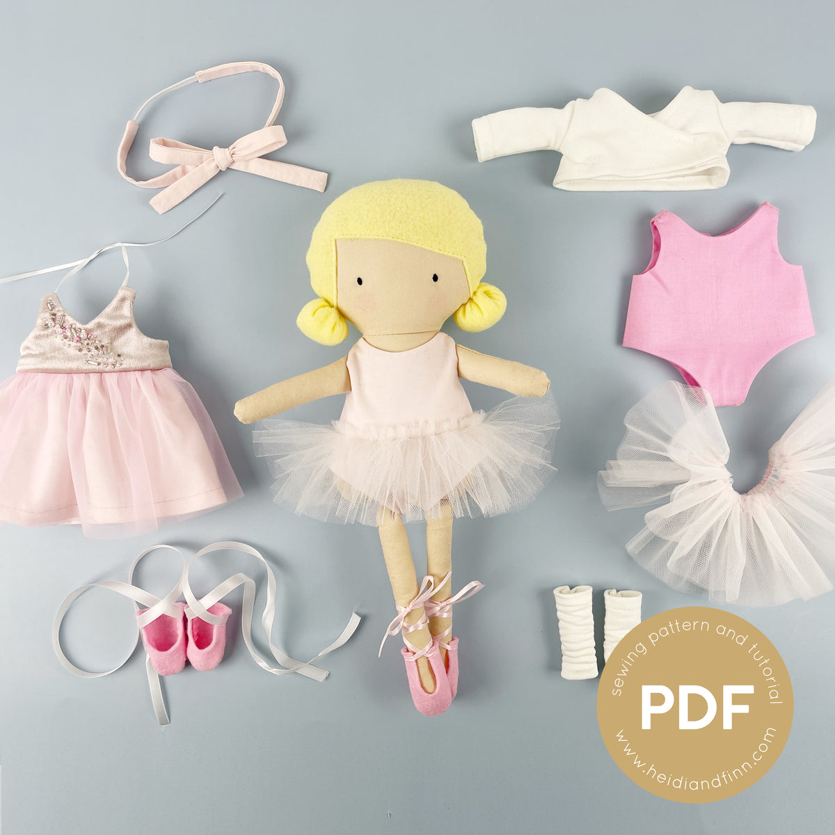Mini Pals - Dress up set #12 "Tiny Dancer" – Heidi&Finn