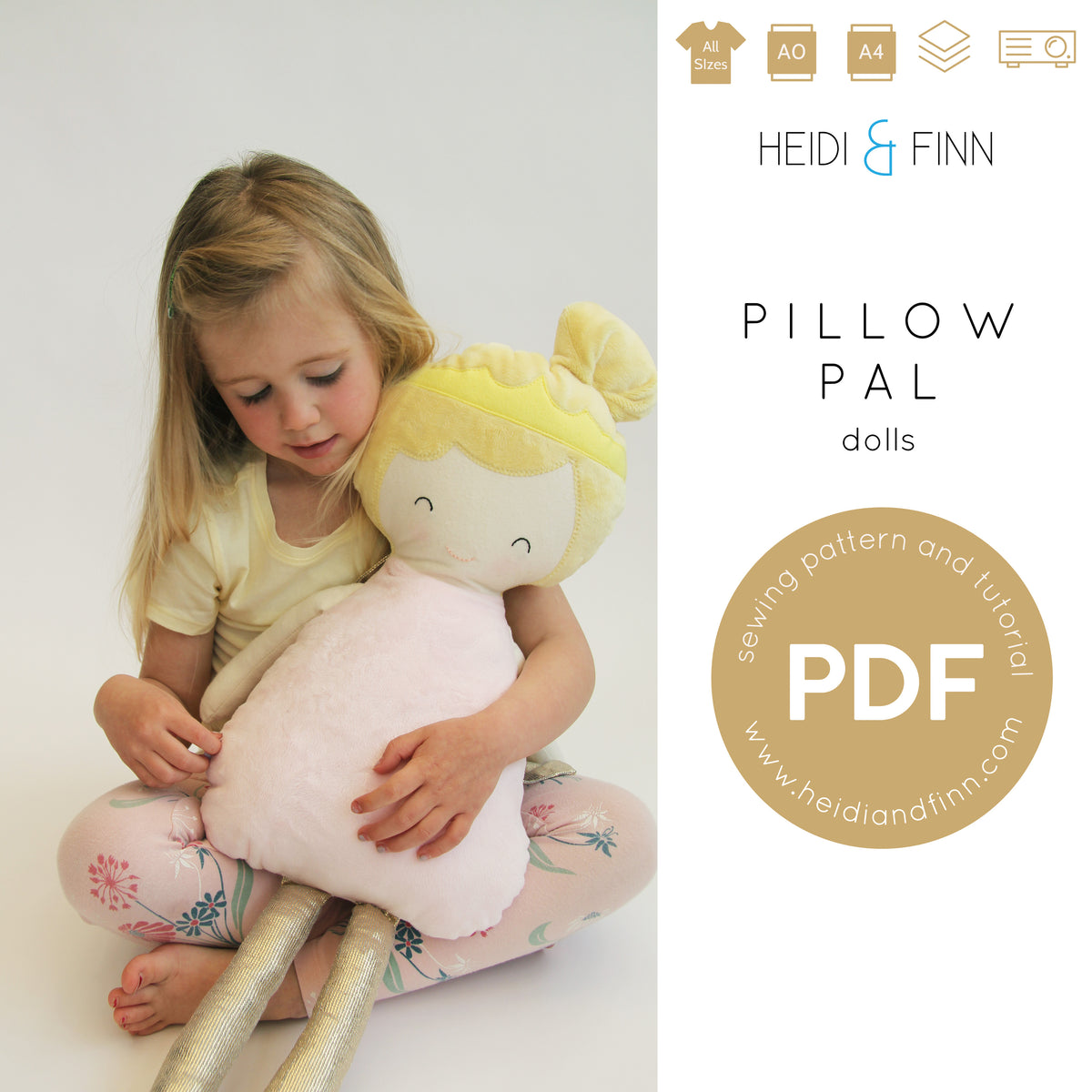 Pillow Pals – Heidi&Finn
