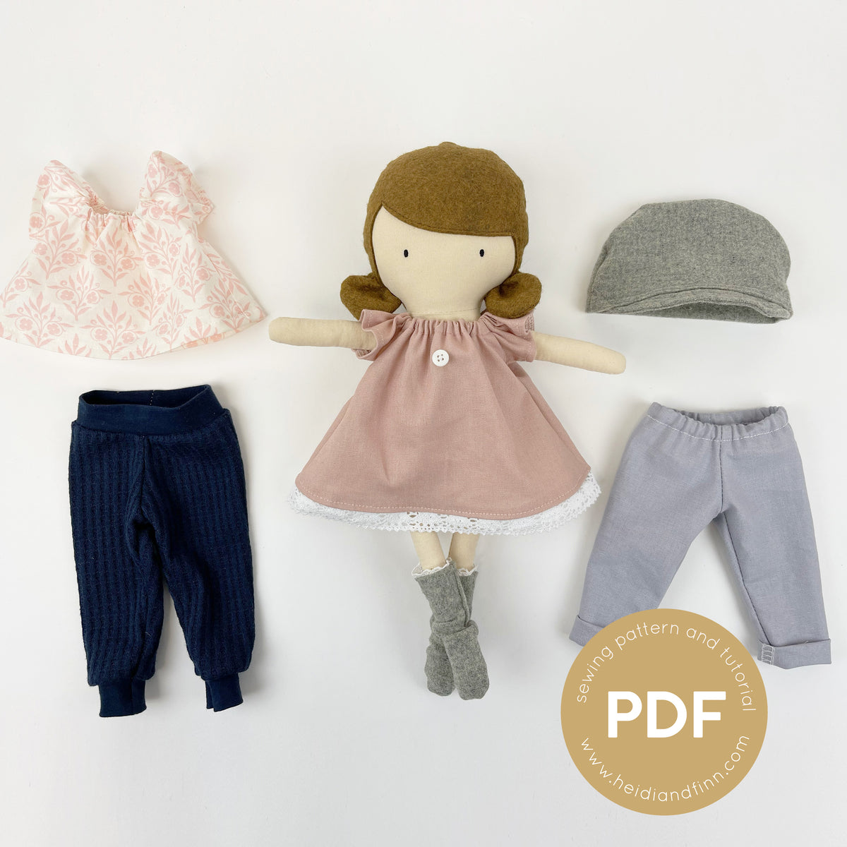 Mini Pals - Dress up set #1 – Heidi&Finn