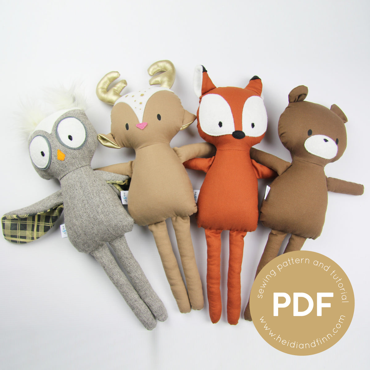 Mini Pals - Fall Animals – Heidi&Finn
