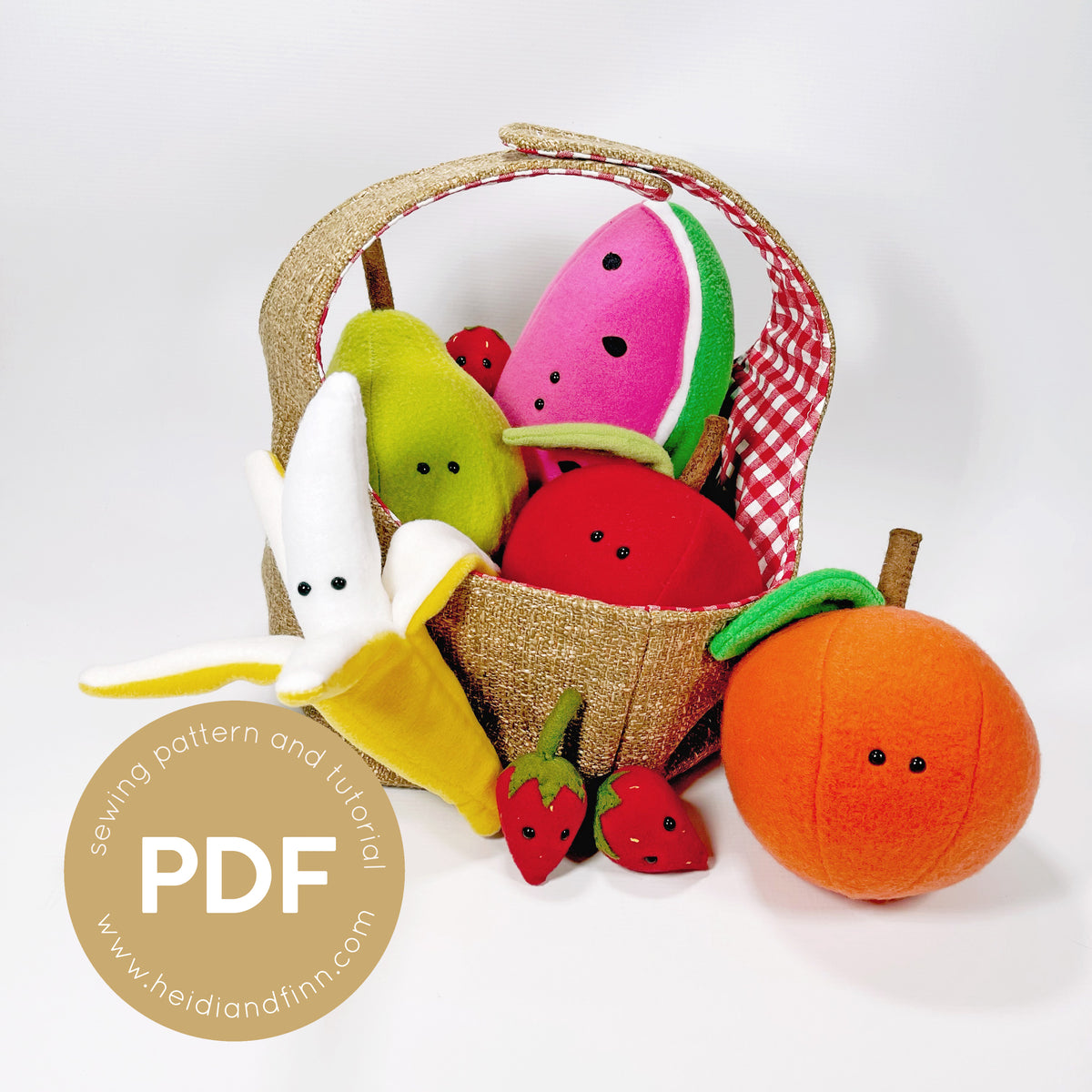 Plush Fruit Friends – Heidi&Finn